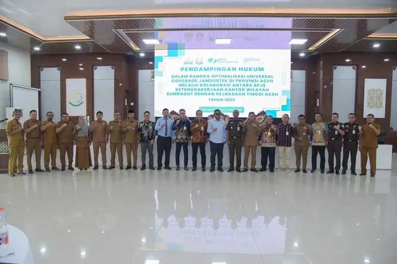 Kejati Aceh luncurkan program rencana aksi perlindungan hukum pekerja ...