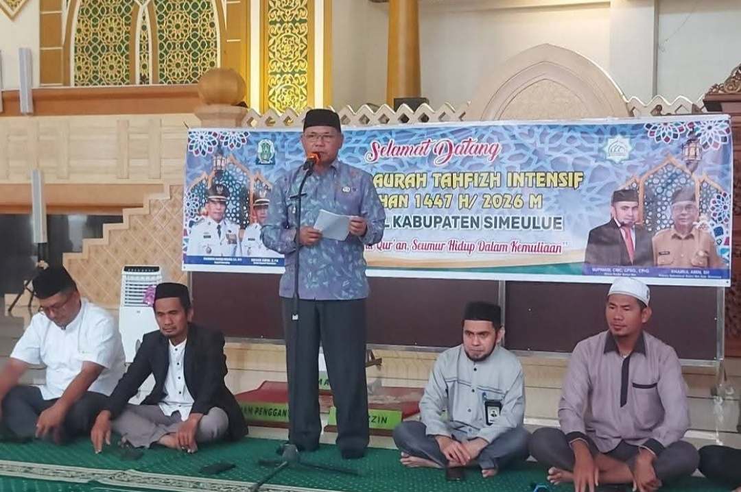Wakil Bupati Nusar Amin Buka Daurah Tahfidz Intensif Ramadhan 1447 H di ...